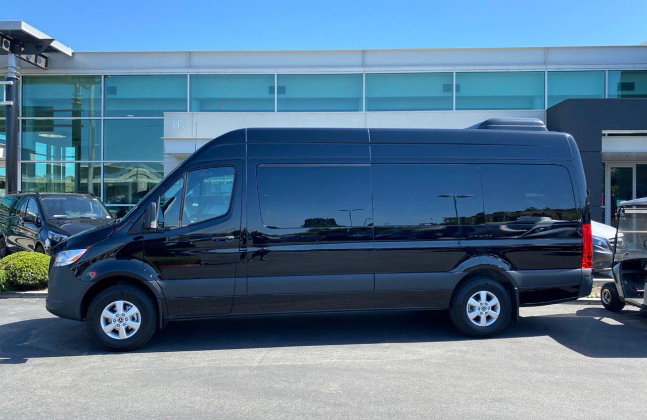 12 PAX Mercedes Sprinter - San Diego Van Rentals